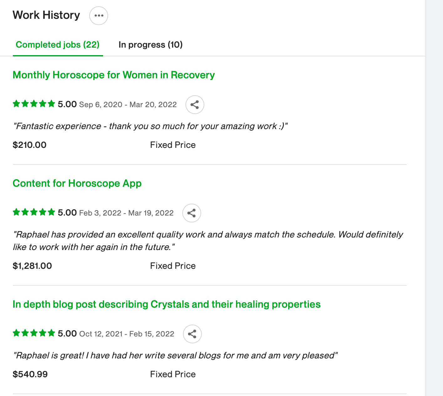 Horoscope Writing – EMERALD VISIONS